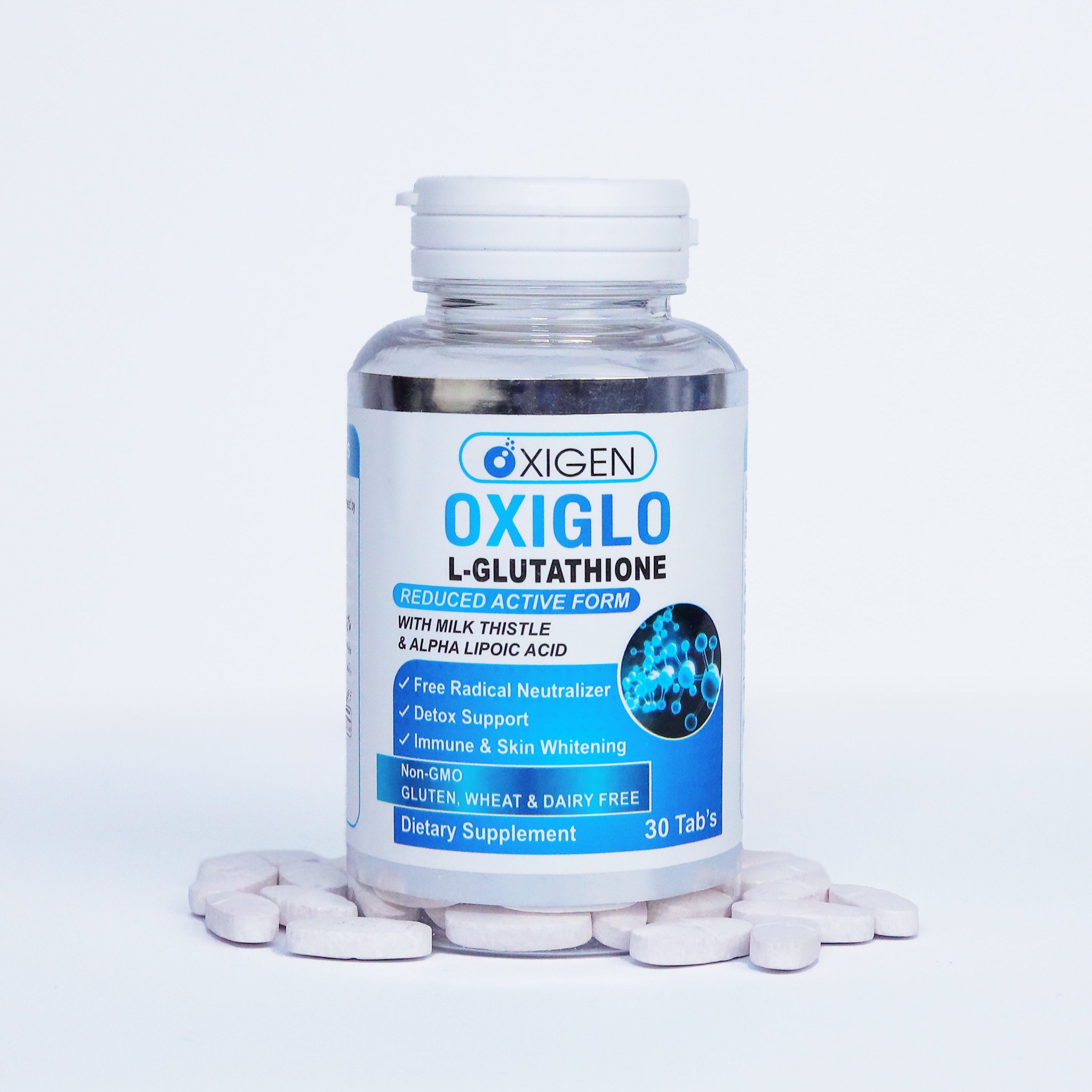 OXIGLO (L-Glutathione 750mg) – Oxigen.pk
